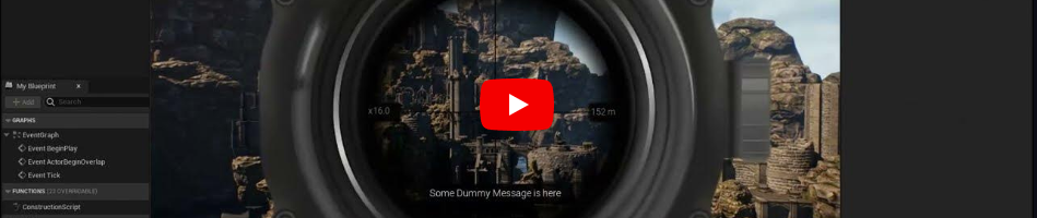 8. Switching Scope UI | Hitman | Unreal 5.1 C++ | Community tutorial