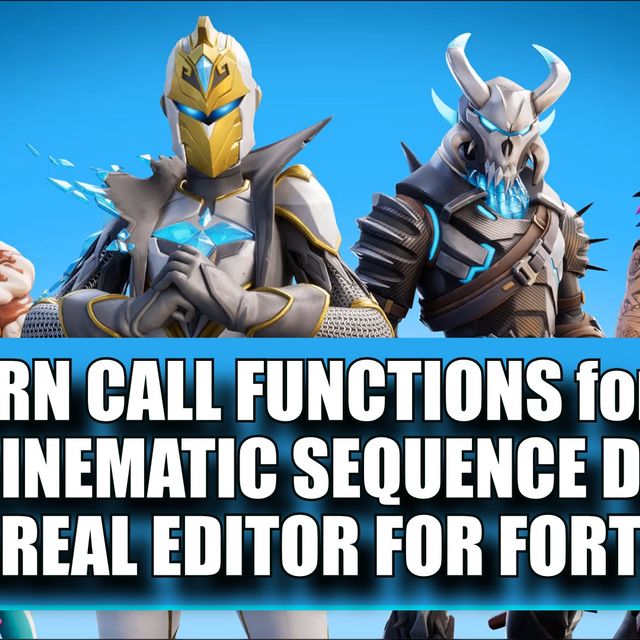 Return Call Functions for the Cinematic Sequence Device | Community ...