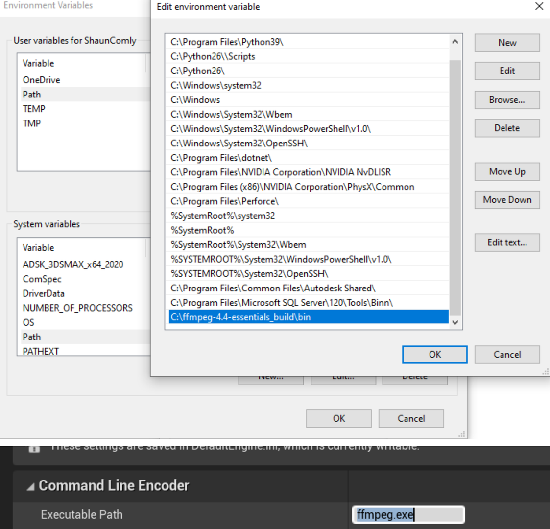How to use FFmpeg with the Command Line Encoder in Movie Render Queue | Tutorial