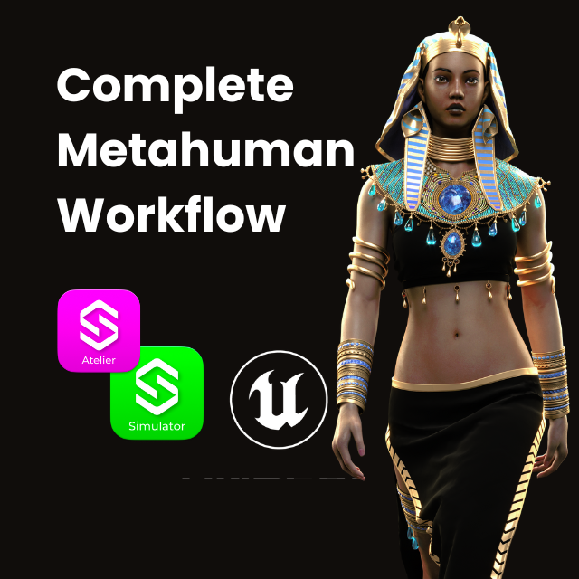 Atelier to Simulator Workflow: Complete Metahuman Workflow with Atelier&Simulator | Community ...