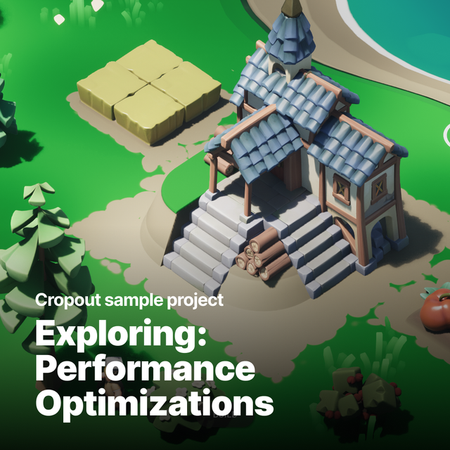 Exploring: Looking at Performance Optimizations in the Cropout Sample ... Exploring: Looking at Performance Optimizations in the Cropout Sample ...