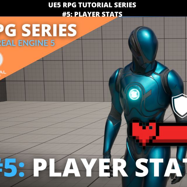 Unreal Engine 5 RPG Tutorial Series - #5: Player Stats - Health ... Unreal Engine 5 RPG Tutorial Series - #5: Player Stats - Health ...