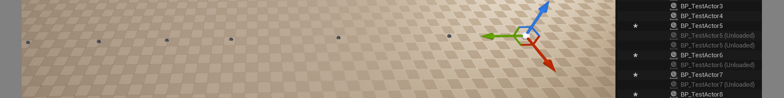 Editor Utility Widget to fill a data table with the locations of actors | Community tutorial