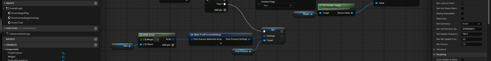 UMG thru Post Process Materials | Community tutorial