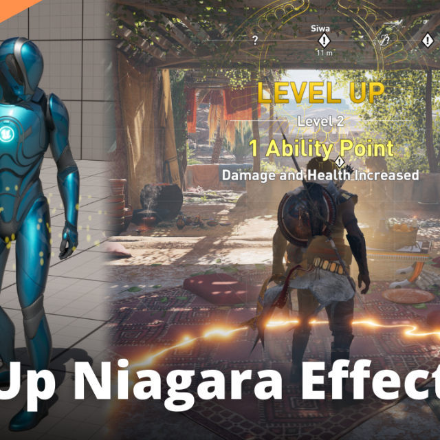 Unreal Engine 5 Rpg Tutorial Series 77 Level Up Niagara Effect Community Tutorial
