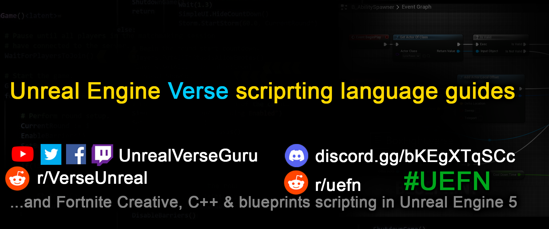 Unreal Verse Guru Uefn Verse Scripting Creative 20 Epic Developer Community 7478