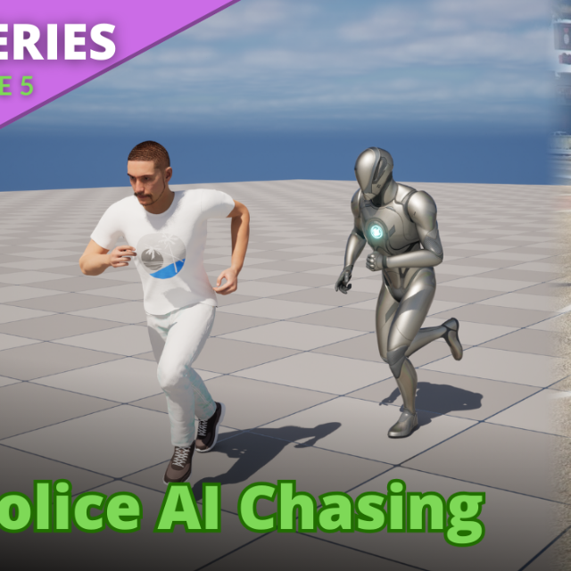 Unreal Engine 5 GTA 6 Tutorial Series - #24: Police AI Chasing | Community tutorial