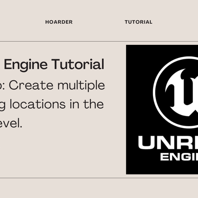 Unreal Engine Tutorial - How To: Create multiple starting locations in ... Unreal Engine Tutorial - How To: Create multiple starting locations in ...