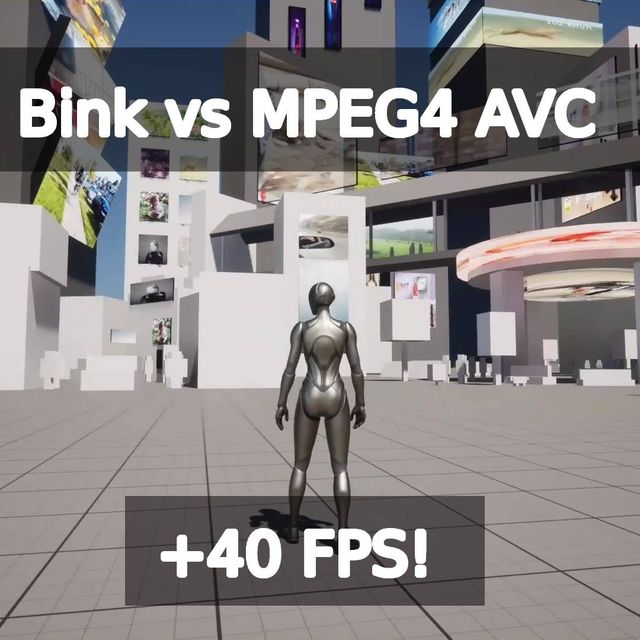 Use Bink video codec inside Unreal Engine 5 | Community tutorial