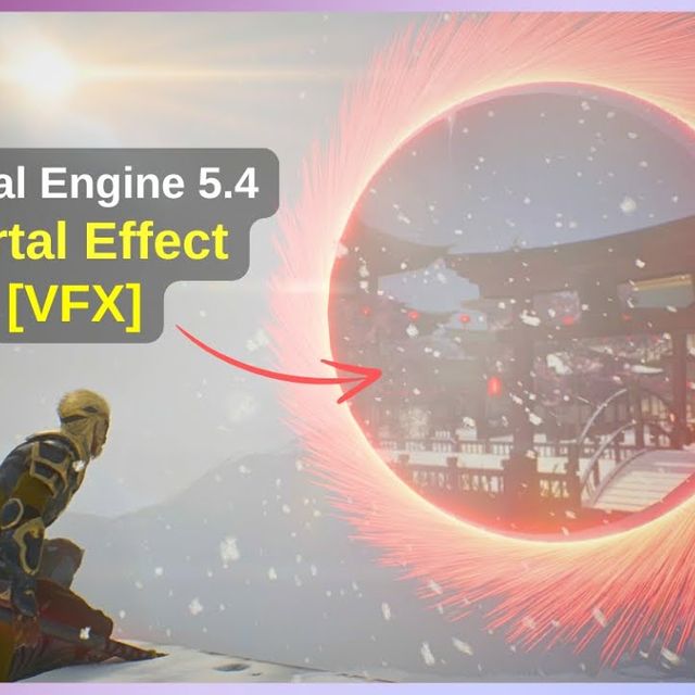 Create Stunning Portal Effect VFX with Niagara Particles | Complete Tutorial | Community tutorial