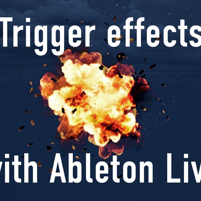 How to trigger Niagara & Cascade effects with Ableton Live for Reactive ...