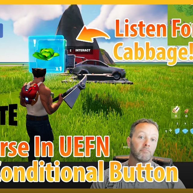 How To Use Verse For The Conditional Button In Uefn Community Tutorial 8939