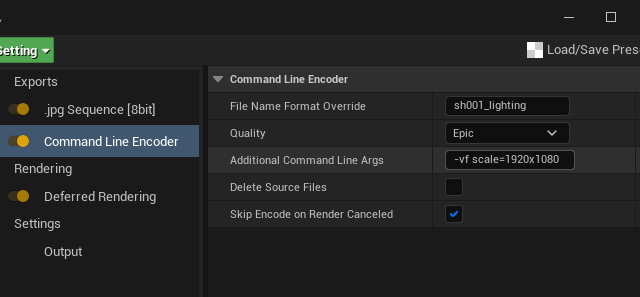 How to use FFmpeg with the Command Line Encoder in Movie Render Queue ...