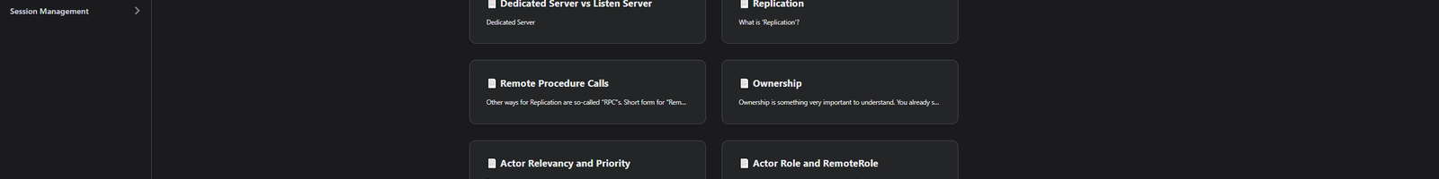 Multiplayer Network Compendium | Community tutorial