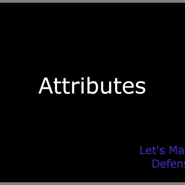 02 Attributes Lets Make A Tower Defense Game Community Tutorial 