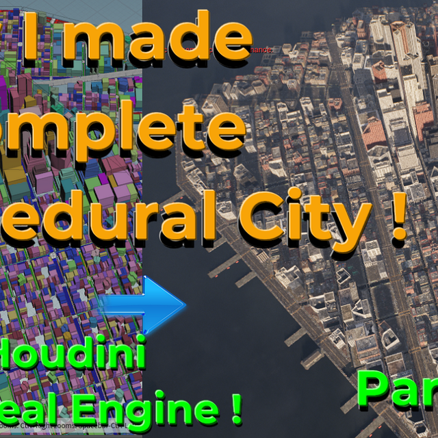 Generate your own procedural City with Houdini and Unreal Engine 5 ... Generate your own procedural City with Houdini and Unreal Engine 5 ...