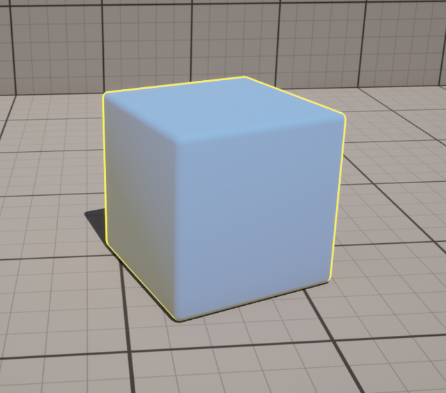 Outliner PostProcess for Objects interaction (simple) | Unreal engine Code Snippet
