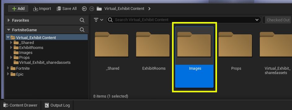 UEFN Virtual Exhibit Pt4 - Importing Images | Community tutorial
