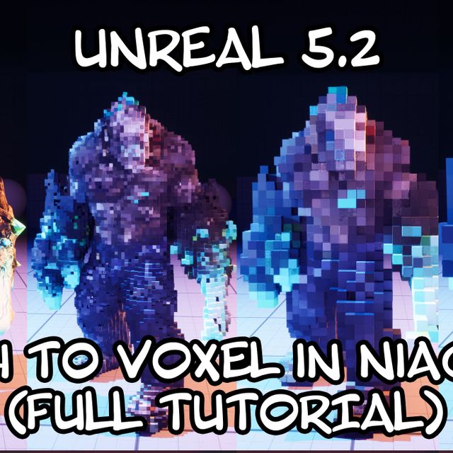 Voxelize skeletal meshes using Niagara | Community tutorial
