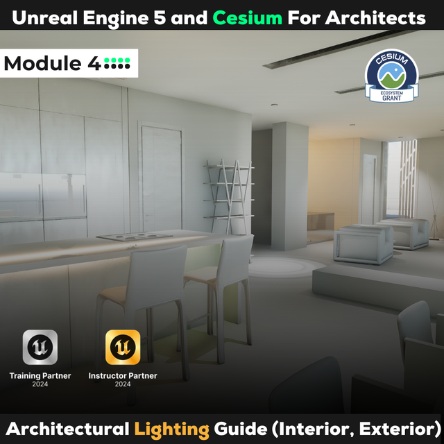 Unreal Engine Architectural Lighting Guide | Module 4 (Free Course) | Community tutorial
