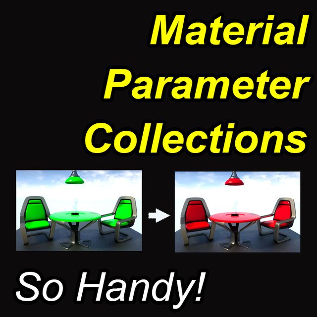 How To Set Up And Use A Material Parameter Collection Community Tutorial