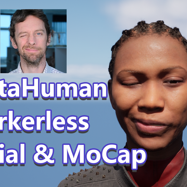 MetaHuman Realtime Markerless Facial & Motion Capture