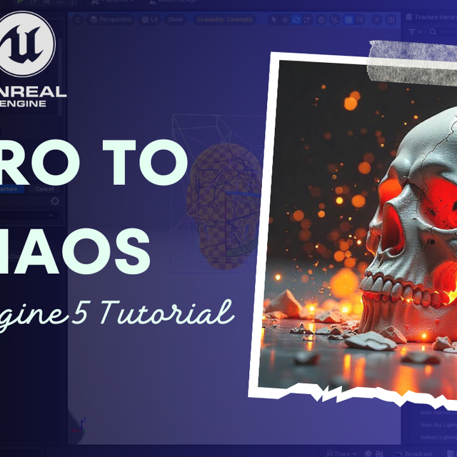 Next-Level Motion Design: Harnessing Chaos in Unreal Engine 5.4 | Community tutorial