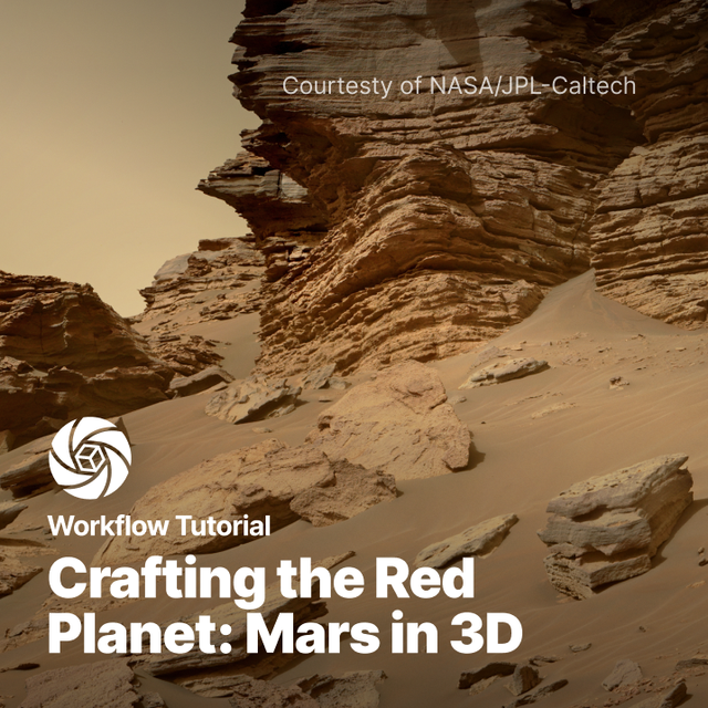 Crafting the Red Planet: Mars in 3D | Tutorial