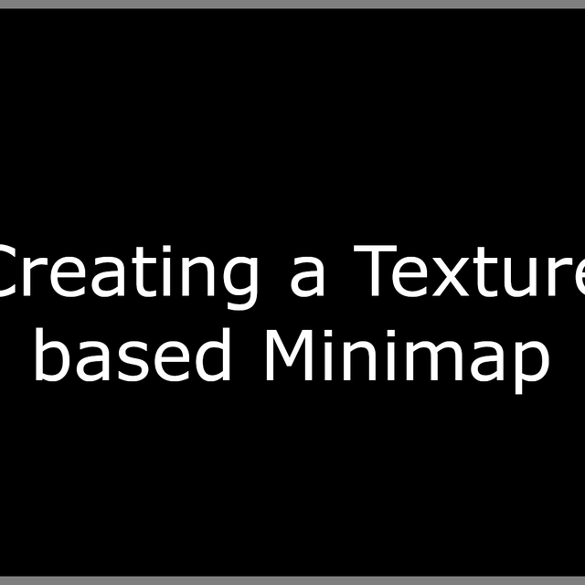 Creating a Texture based Minimap in Unreal Engine 5.3 | Community tutorial