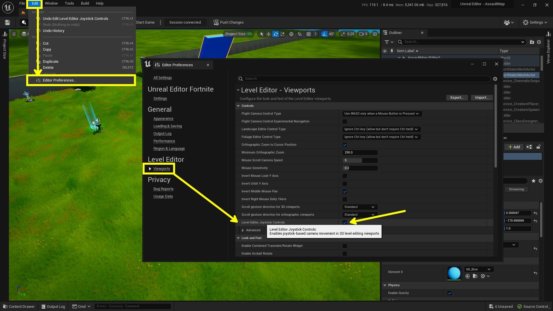 UEFN controller navigation | Community tutorial