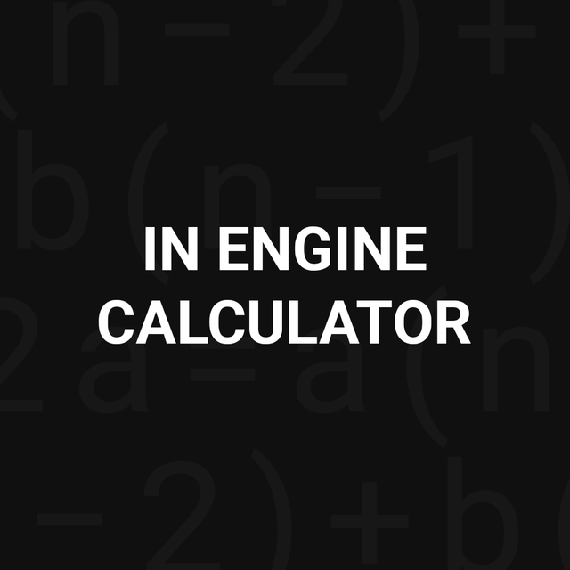 How To Use The In Engine Calculator Community Tutorial 
