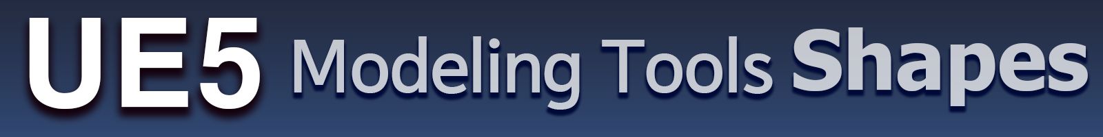 Modeling Tools Tutorial [Unreal Engine 5] | Community tutorial