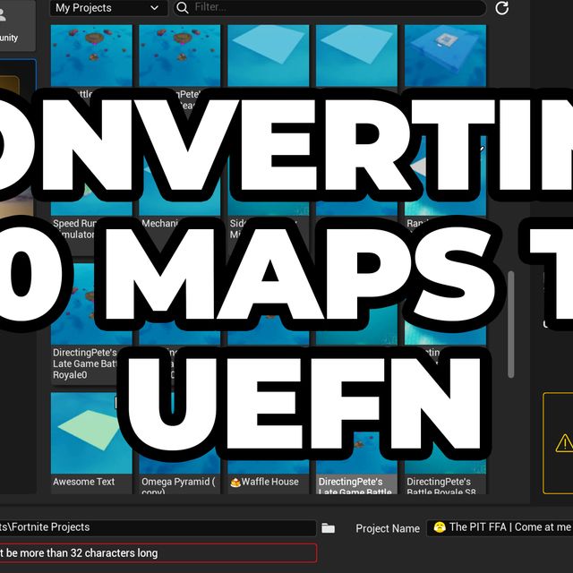 Properly Convert 10 Maps To Uefn Fortnite Creative 20 Tutorial Community Tutorial 9891