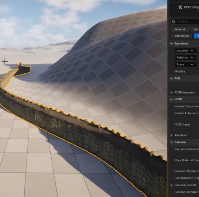 Build Sand Bunkers And Fort Walls Using Grammar And Pathfinding Using