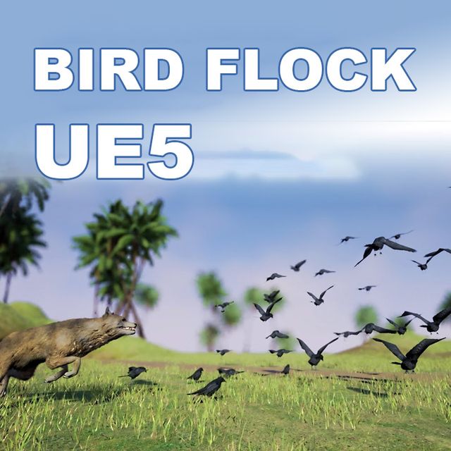 Unreal Engine 5 - Bird Flock System | Community tutorial