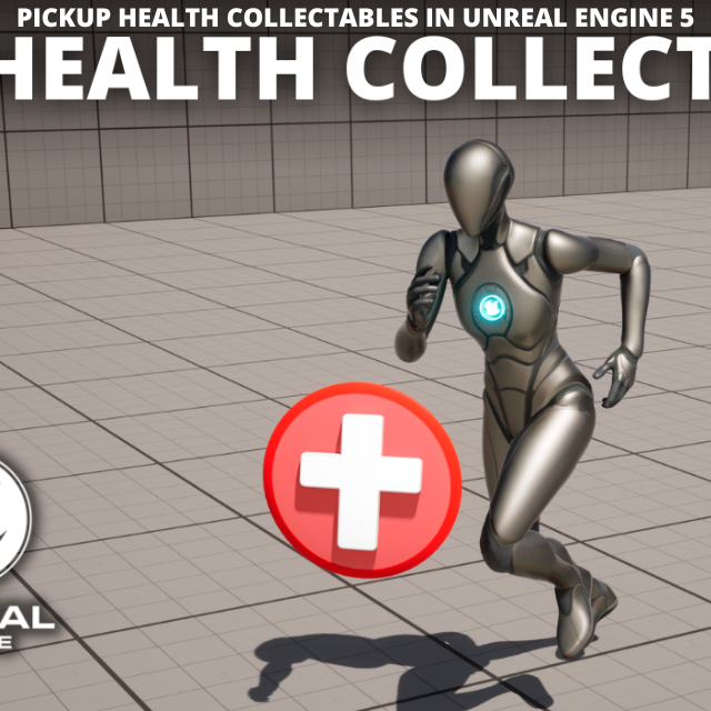 How to Pickup Health Collectables in Unreal Engine 5 | Community tutorial