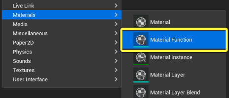 Creating and Using Material Functions