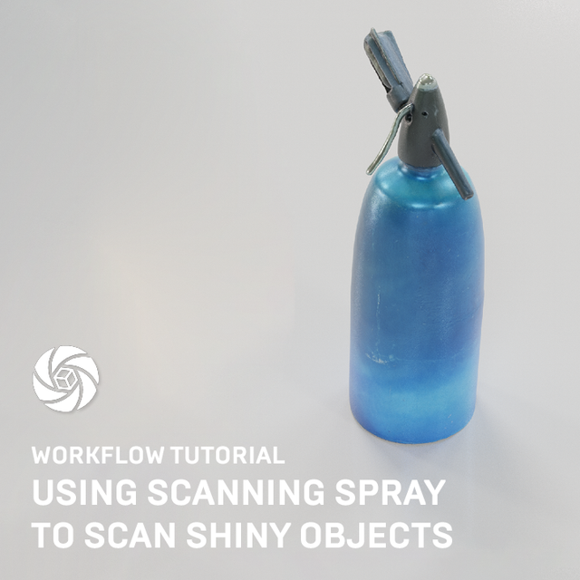 Using Scanning Spray to Scan Shiny Objects | Tutorial