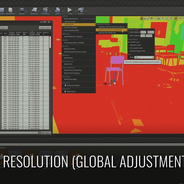 UE4 Lightmap UVs - Global Adjustments | Community tutorial UE4 Lightmap UVs - Global Adjustments | Community tutorial