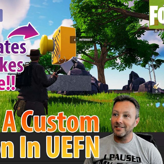 How To Make A Custom Button In Uefn That Moves And Makes Sound Community Tutorial 8207
