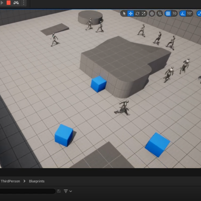 Massai Mass Crowd State Tree With Custom Character Ue5 Community