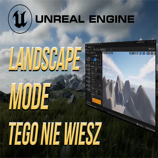 Unreal Engine 5 Dla Początkujących Landscape Mode Part 1 Tutorial Pl