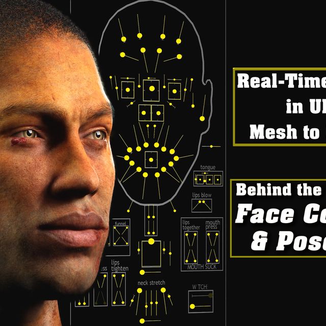 Testing Metahuman Face Control Rig & Pose Library for Short Film Enzo ...